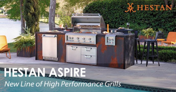 The Hestan Aspire Grill at Home & Hearth Outfitters - Home & Hearth ...
